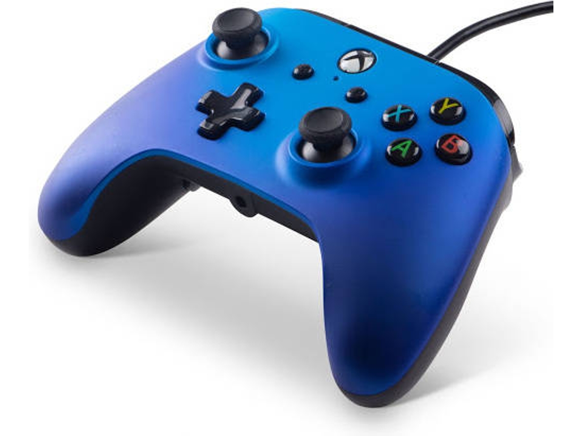 Comando POWER-A Xbox One Enhanced Wired (Sapphire) | Worten.pt