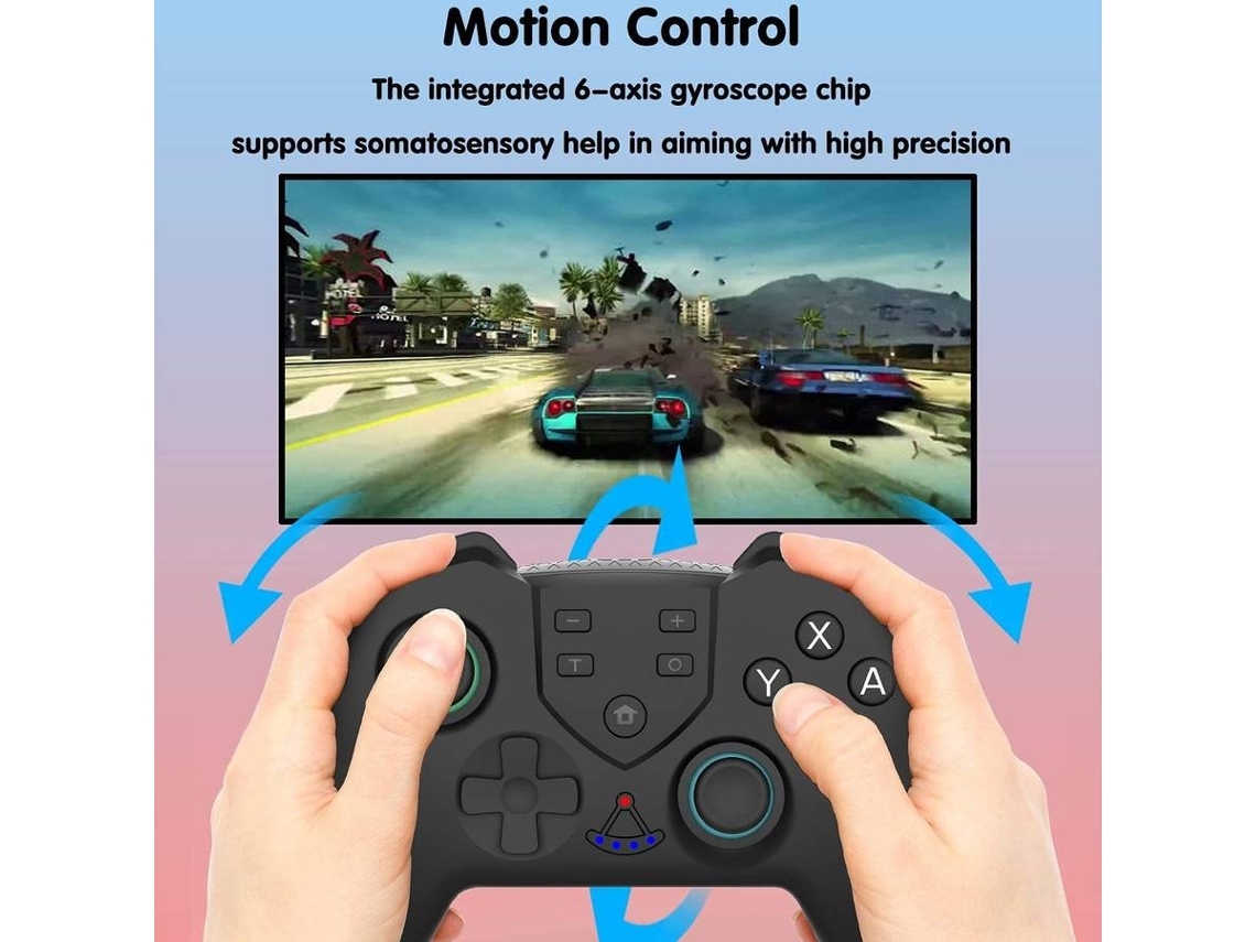 Comando Nintendo Switch Pro ENZONS Wireless | Worten.pt