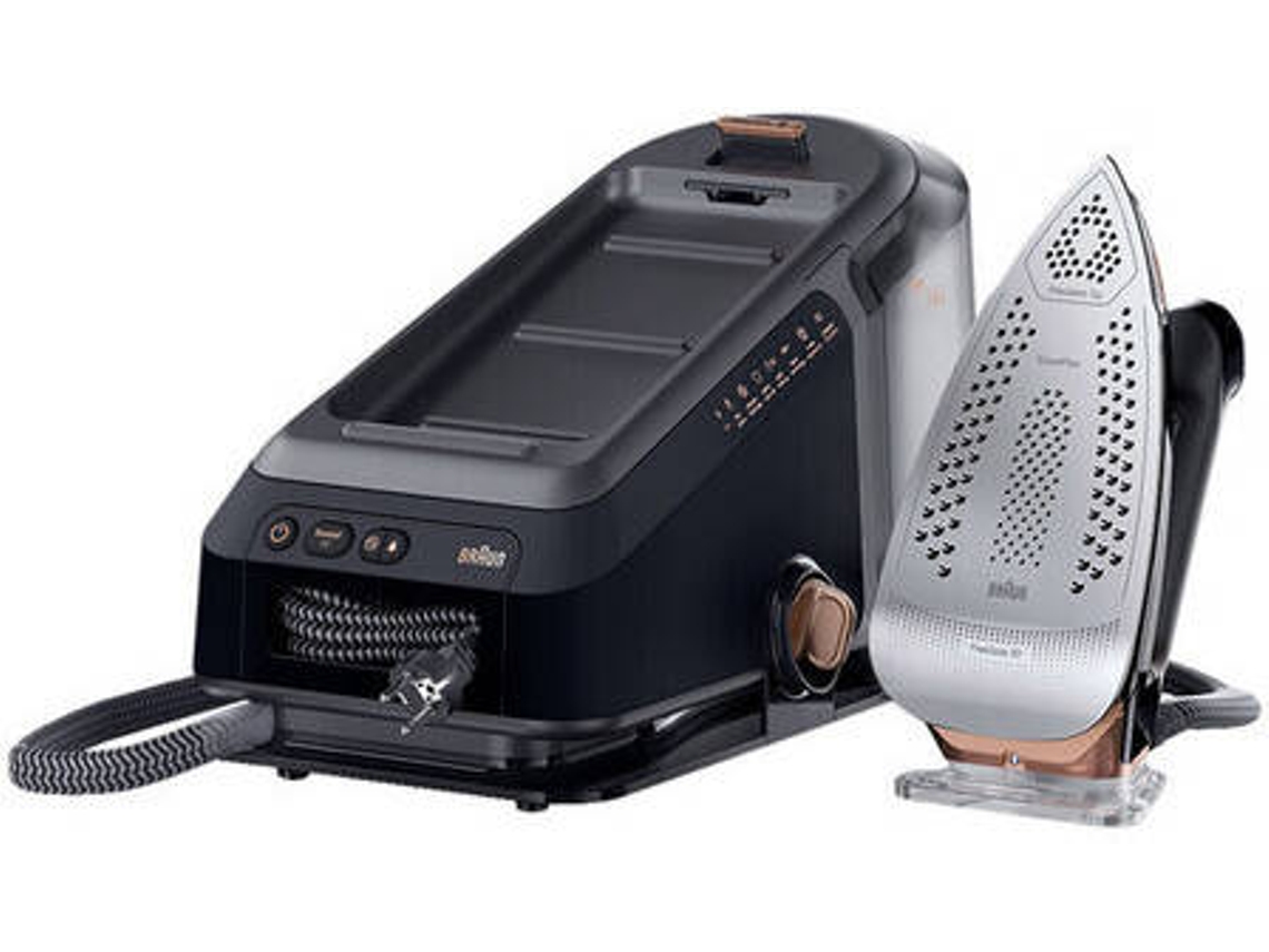 Ferro com Caldeira BRAUN IS7286BK Carestyle 7 (Pressão 8 bar - Jato ...