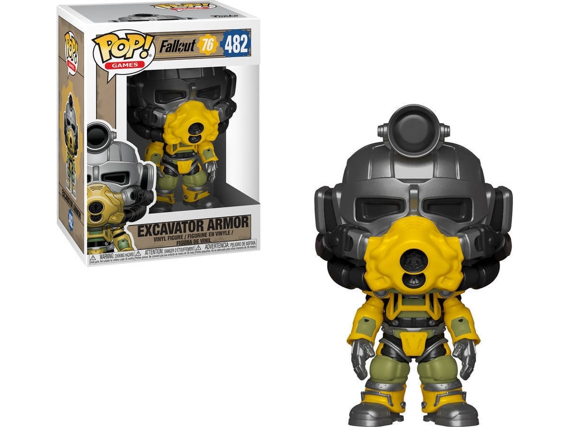 Figura FUNKO Pop! Fallout 76 - Excavator Power Armor | Worten.pt