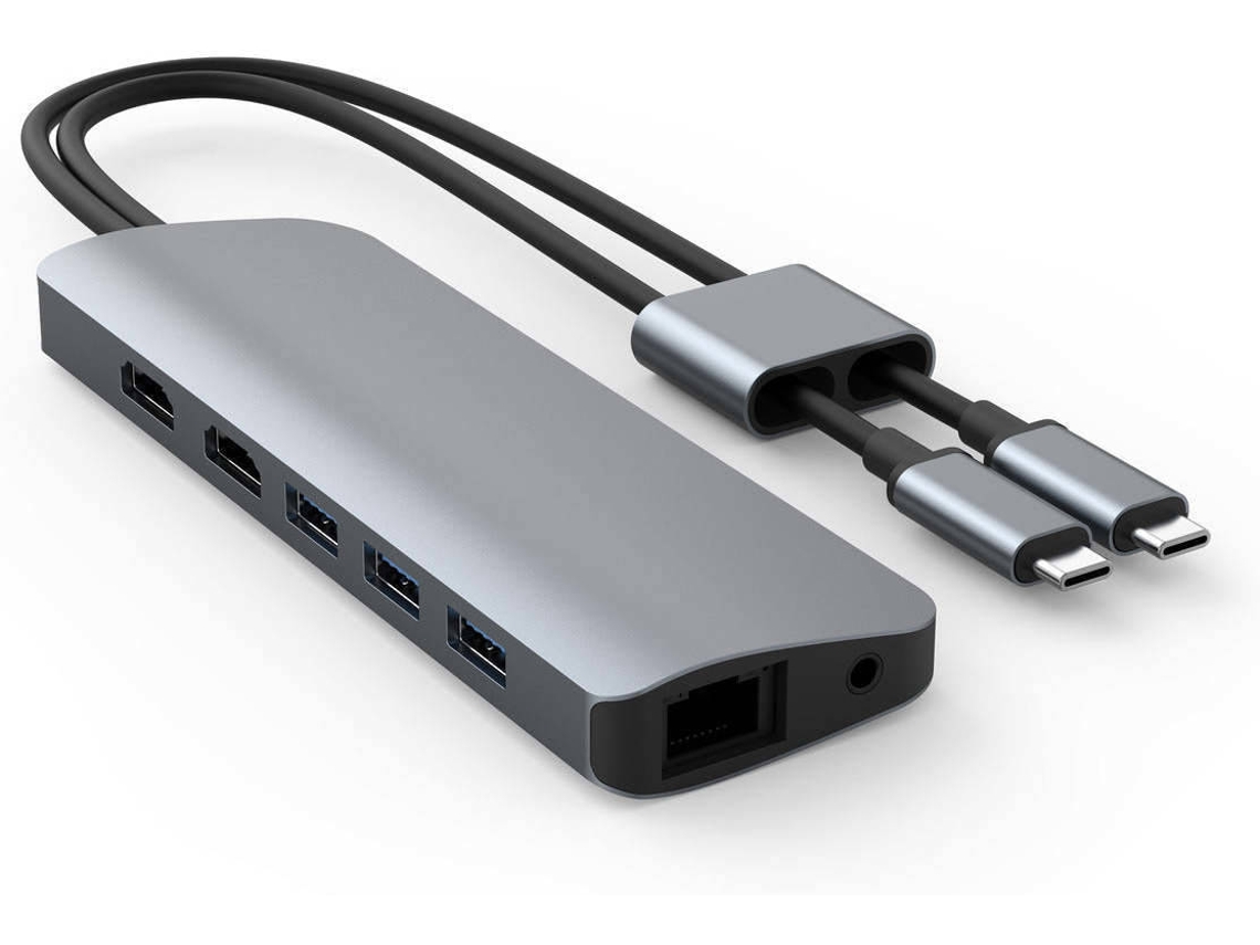 Hub HYPER Viper 10 em 2 (USB-C - 10 Portas - Cinzento) | Worten.pt