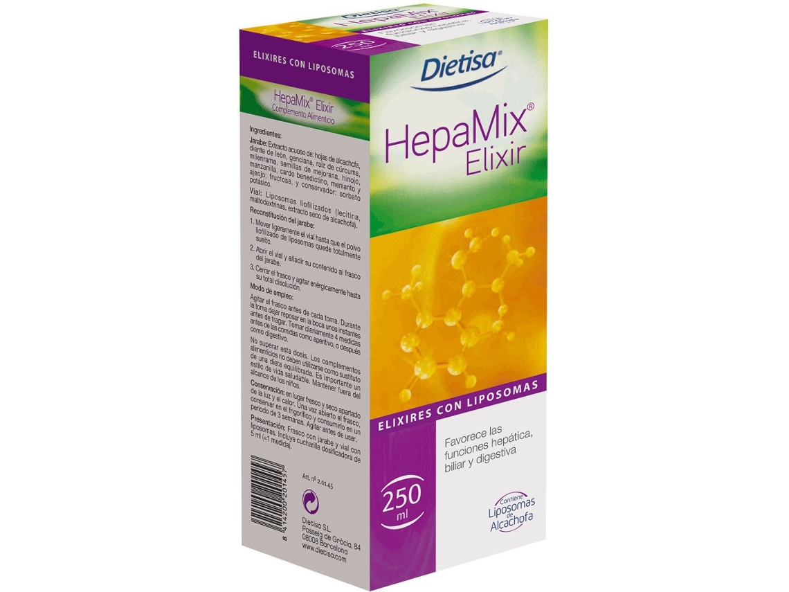 Suplemento Alimentar DIETISA Hepamix (250 ml) | Worten.pt