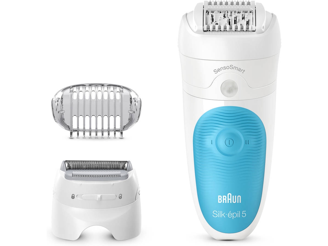 Depiladora BRAUN 5610 4 Extras (Arranque - Multi-zonas - Recarregável ...