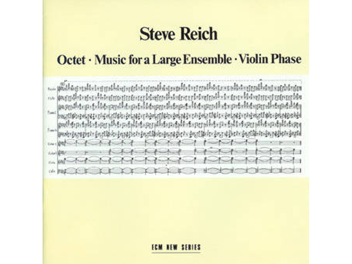Cd Steve Reich Octet Music For A Large Ensemble Violin Phase
