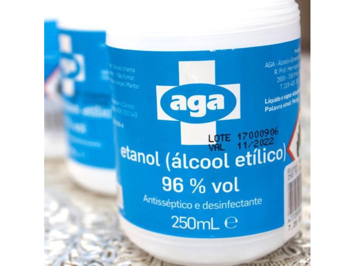 Aga Álcool Etílico/ Etanol 96% 250Ml | Worten.pt