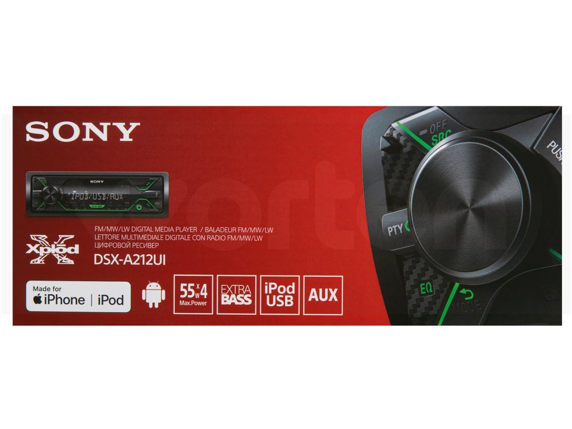 Autorrádio SONY DSX-A212UI | Worten.pt