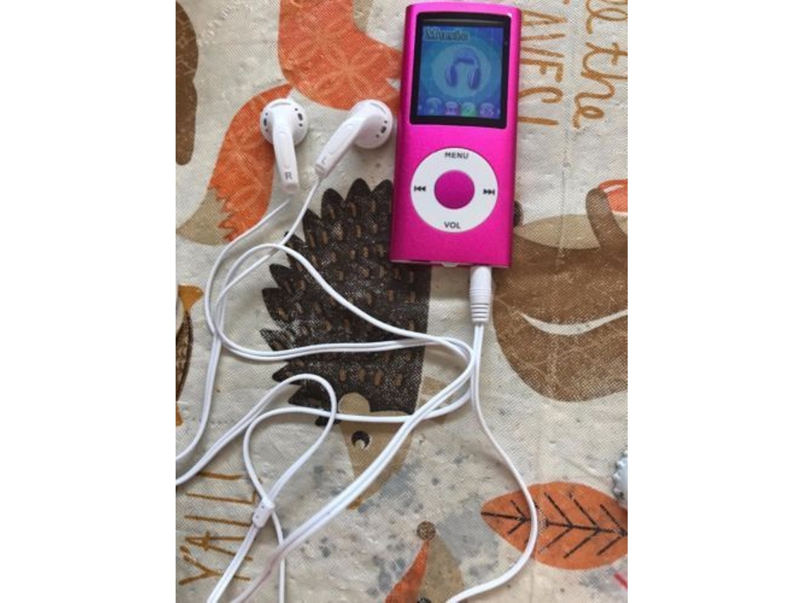 Leitor MP4 SLOWMOOSE Rosa | Worten.pt