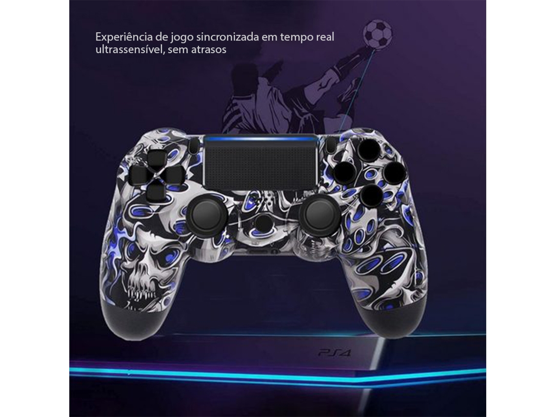 Comando PS4 KINSI Kinsi Dualshock (Wireless - Azul) | Worten.pt