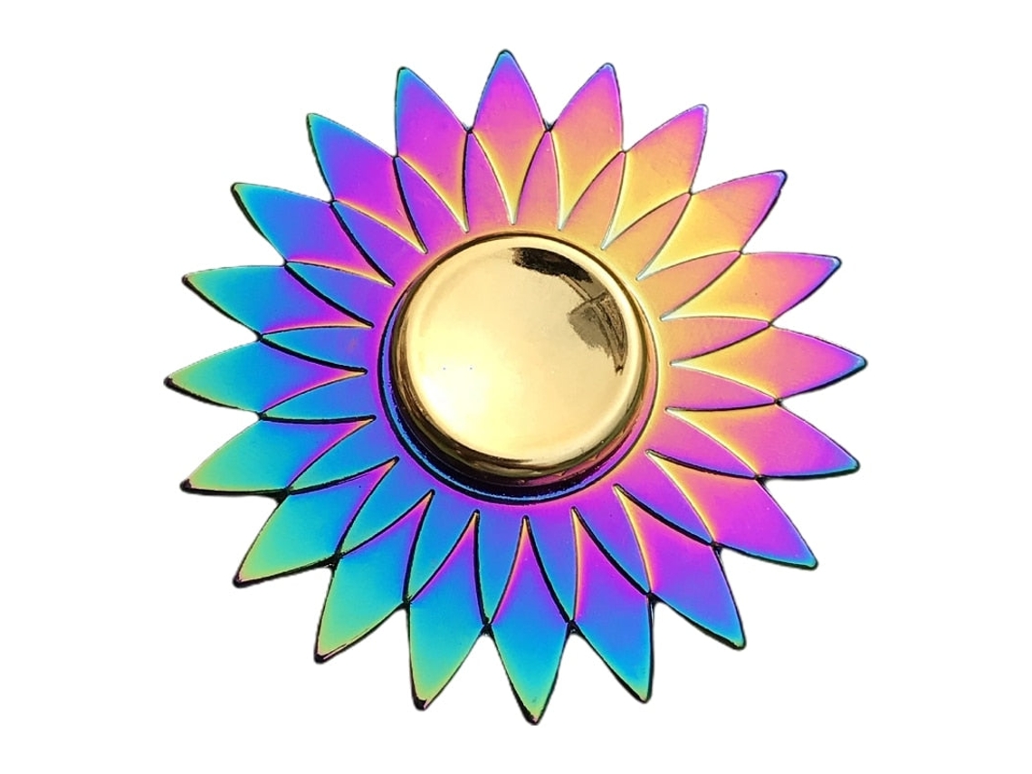 Metal Colorido Borboleta Dardo Lótus Spinner de Fidget para Alívio Do ...