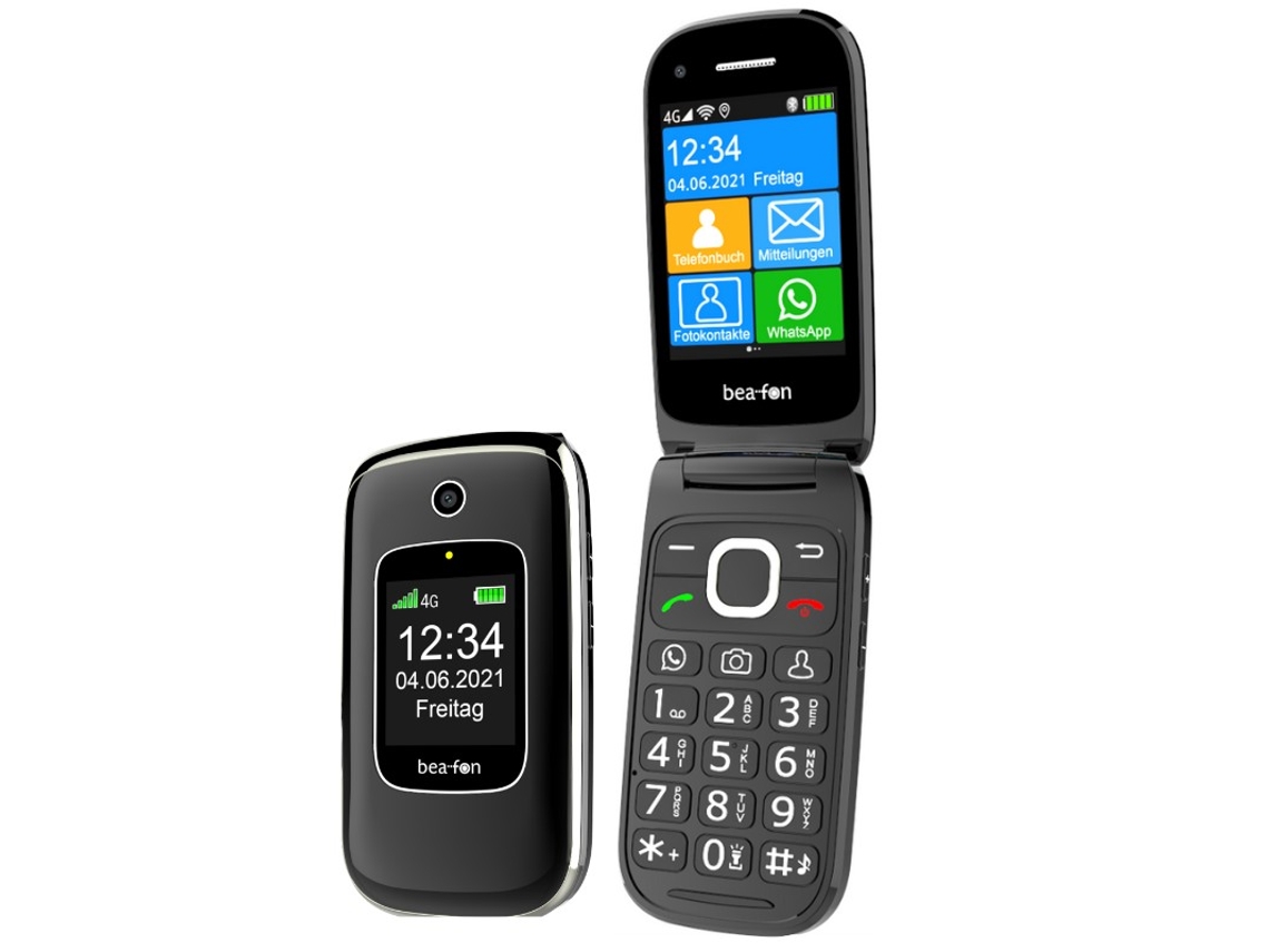 Smartphone BEAFON Sl880Touch (2.8'' - 4 GB - 4 GB - Preto) | Worten.pt