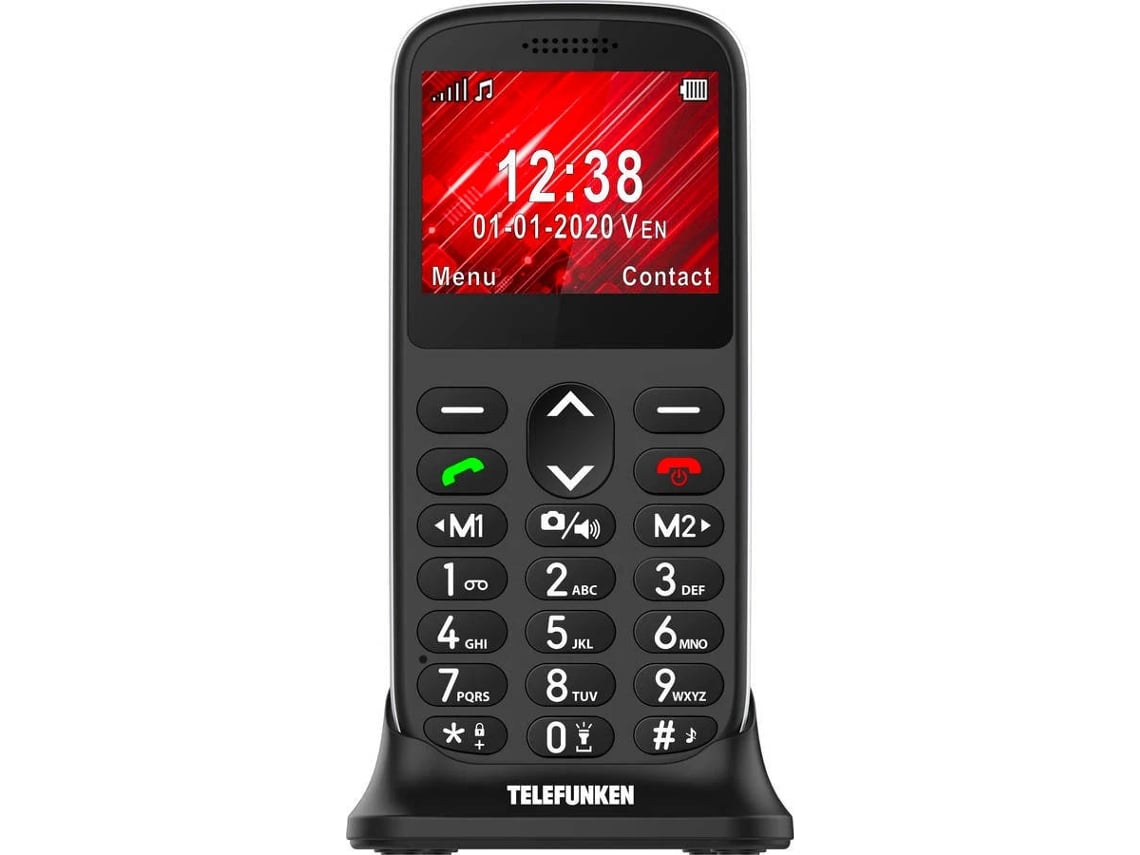 Telemóvel Sénior TELEFUNKEN S420 (Outlet Grade A - 2.31'' - 2G - Preto ...