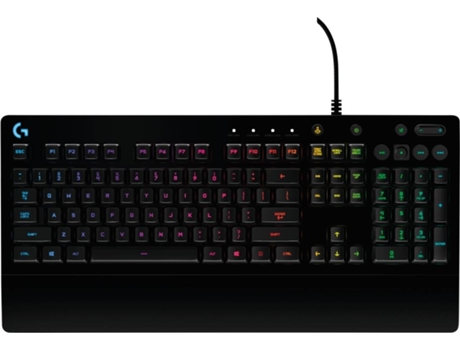 Teclado Gaming LOGITECH G123 Prodigy (Mecânico - Layout US - Iluminado ...