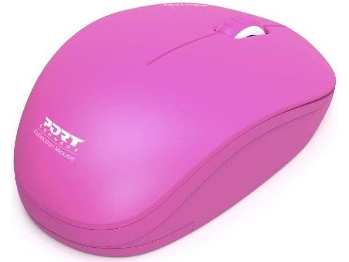 Rato PORT CONNECT Collection Mouse (Wireless - Casual - 1600 dpi - Rosa ...