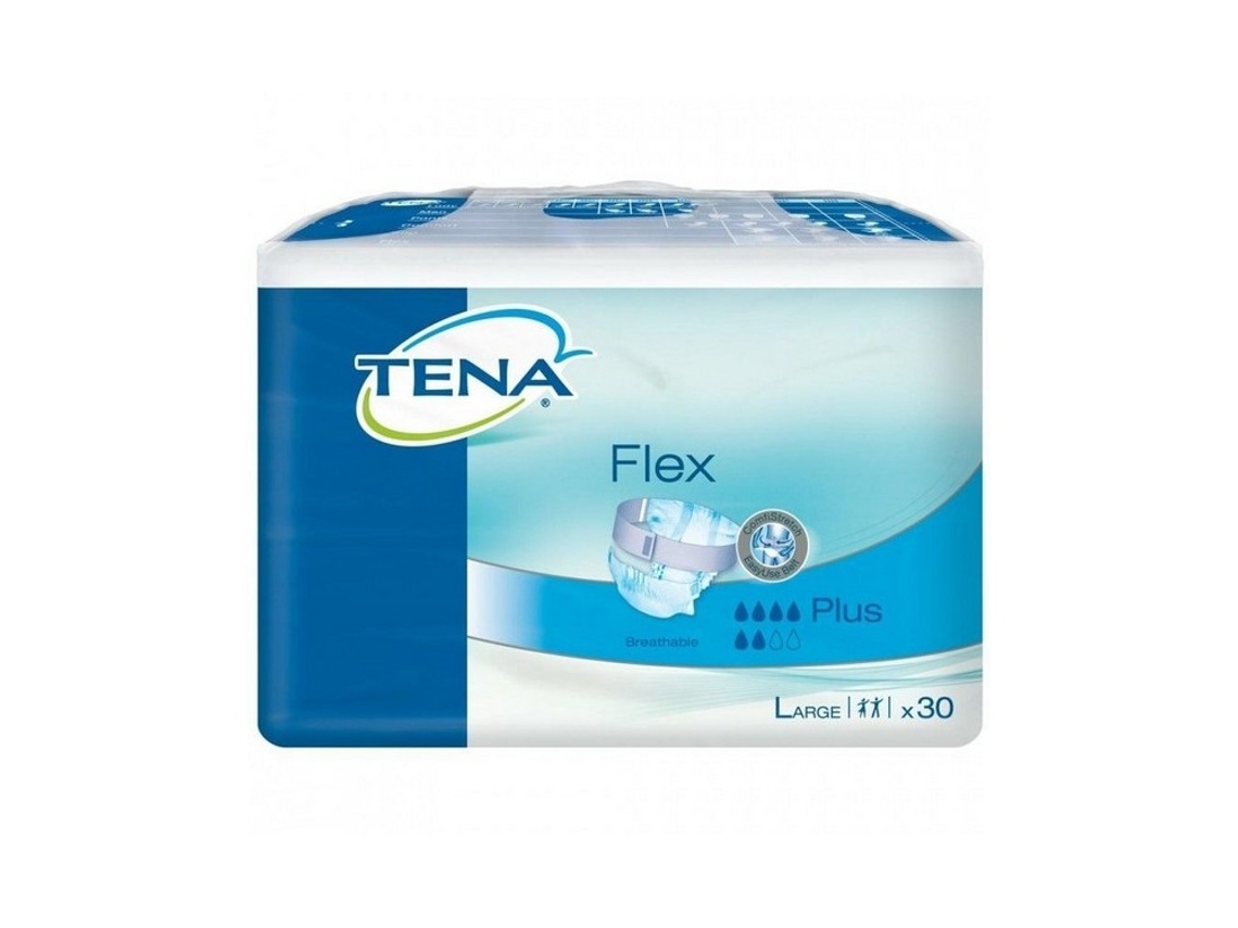 Fraldas TENA Flex Plus Large X 30 | Worten.pt
