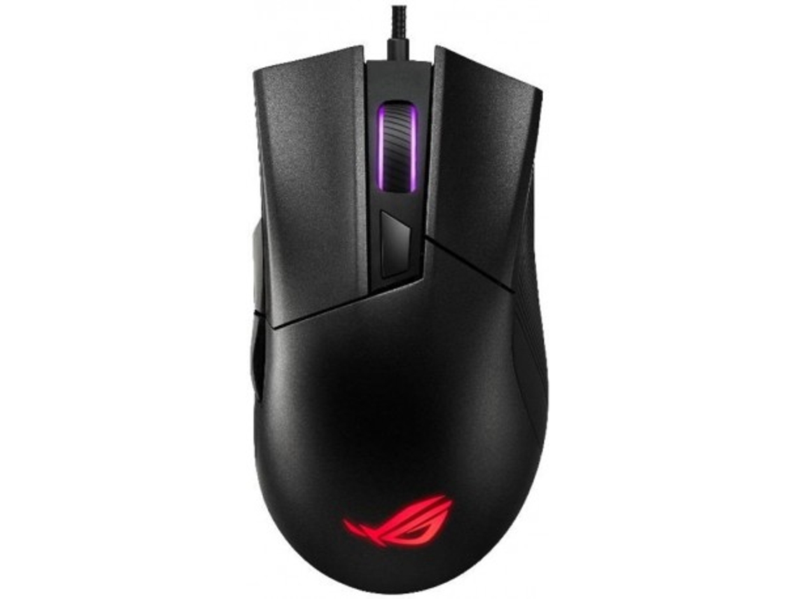 Rato Gaming ASUS ROG Gladius II Core (6200 dpi - Preto) | Worten.pt