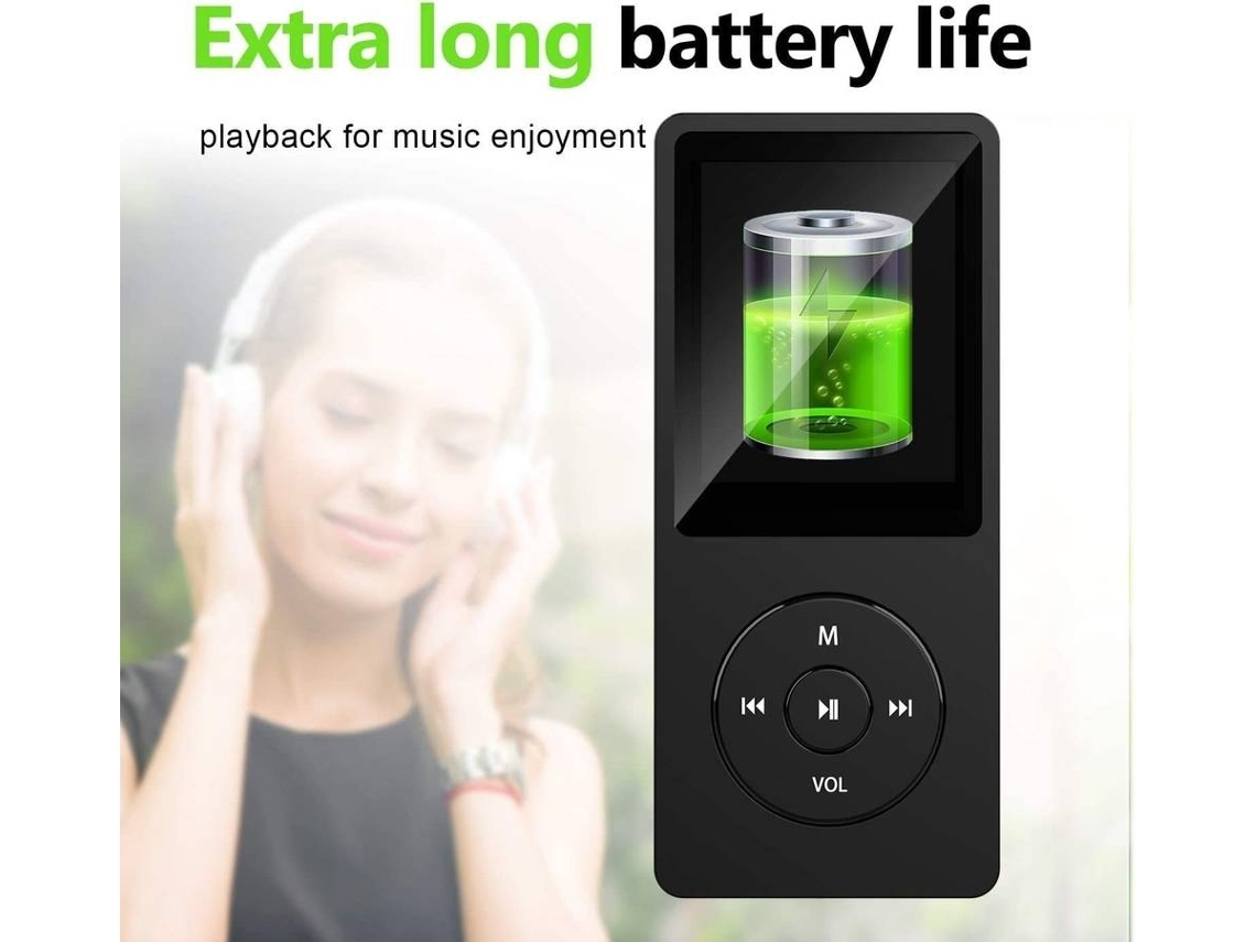 Leitor de Música Mp3 com Rádio Fm e Gravador de Voz Leitor de Música ...