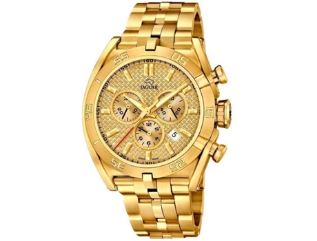 Relógio JAGUAR Homem (Aço - Dourado) | Worten.pt