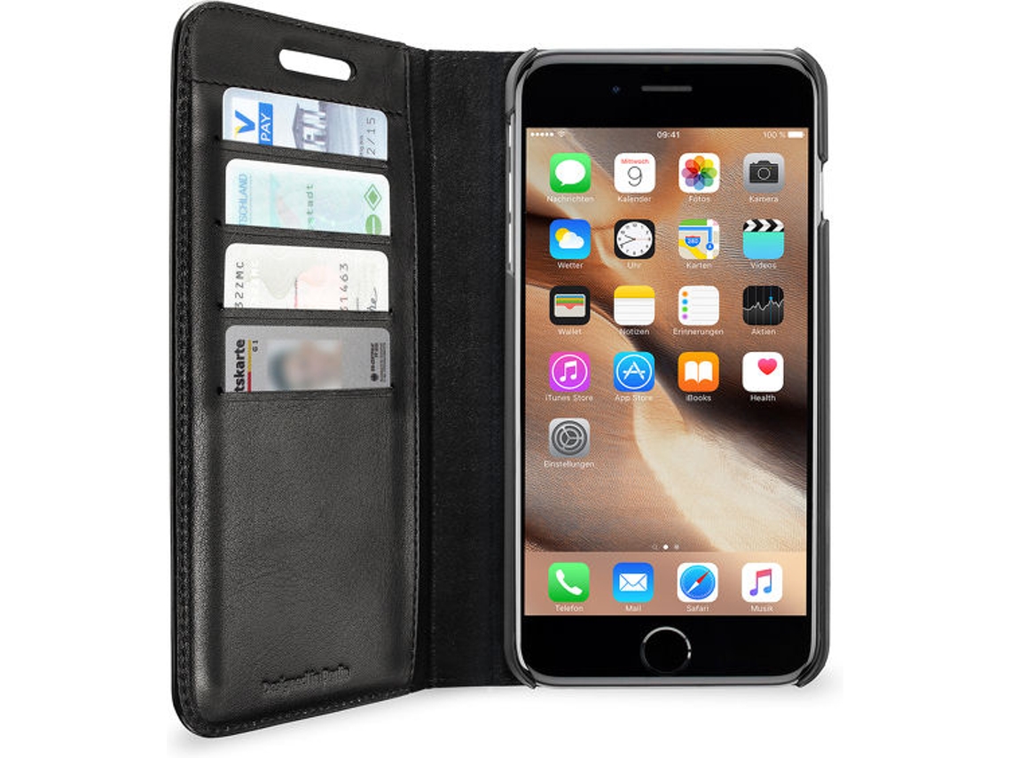 Capa iPhone 6 Plus, 6s Plus ARTWIZZ Wallet Preto | Worten.pt
