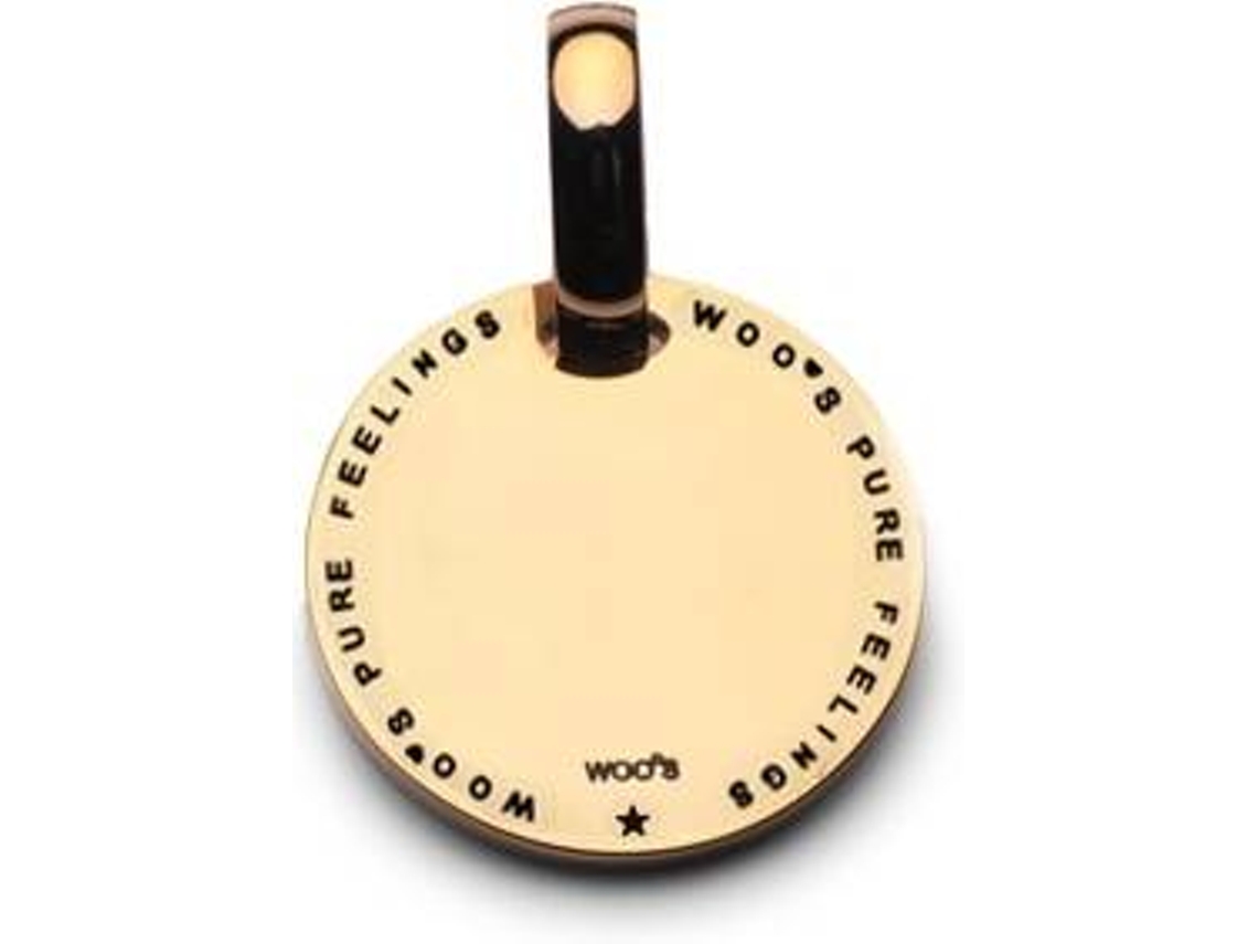 Medalha WOO'S PURE FEELINGS Lisa (Aço - Dourado - 2 cm) | Worten.pt