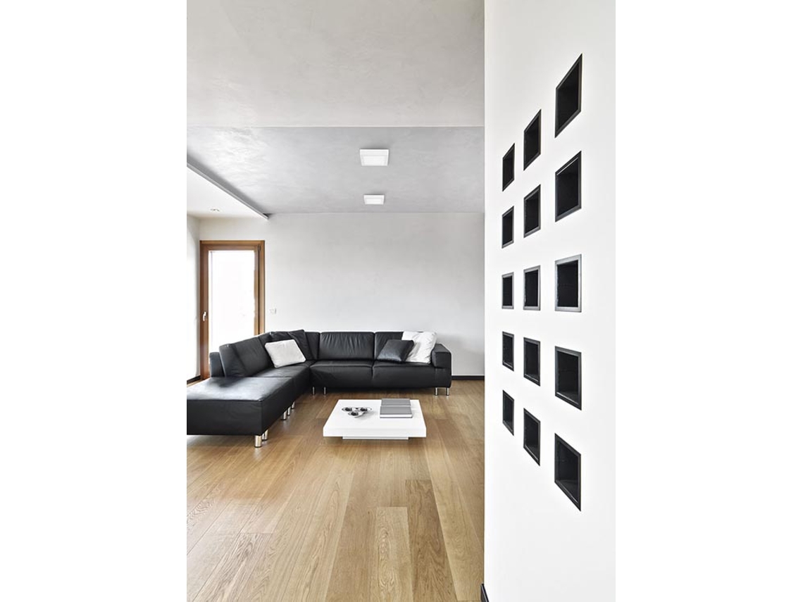 Painel de Teto FORLIGHT Ip23 Easy Square Surface 170Mm Led 10W (Branco ...