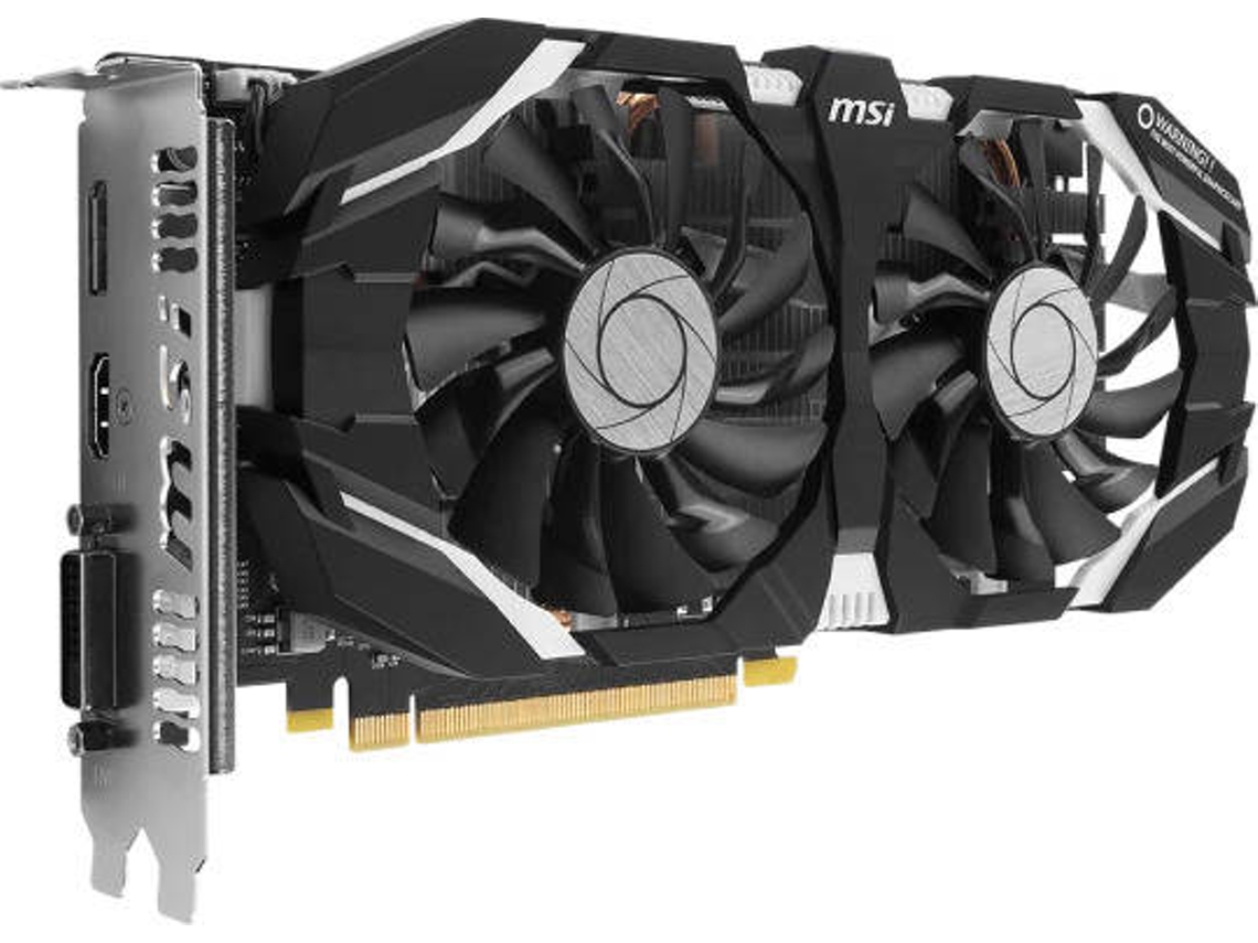 Placa Gráfica MSI GeForce GTX 1060 (NVIDIA - 6 GB DDR5) | Worten.pt