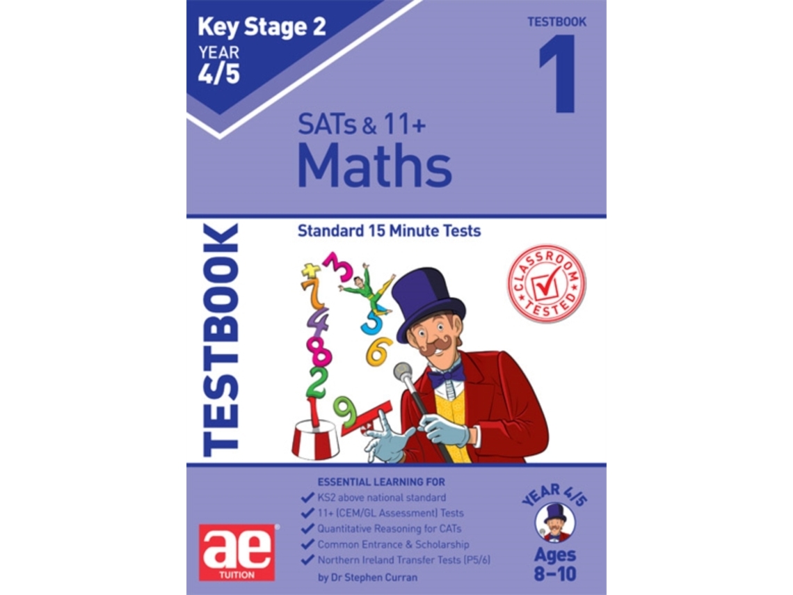 Livro ks2 maths year 4/5 testbook 1 de dr stephen c curran (inglês ...