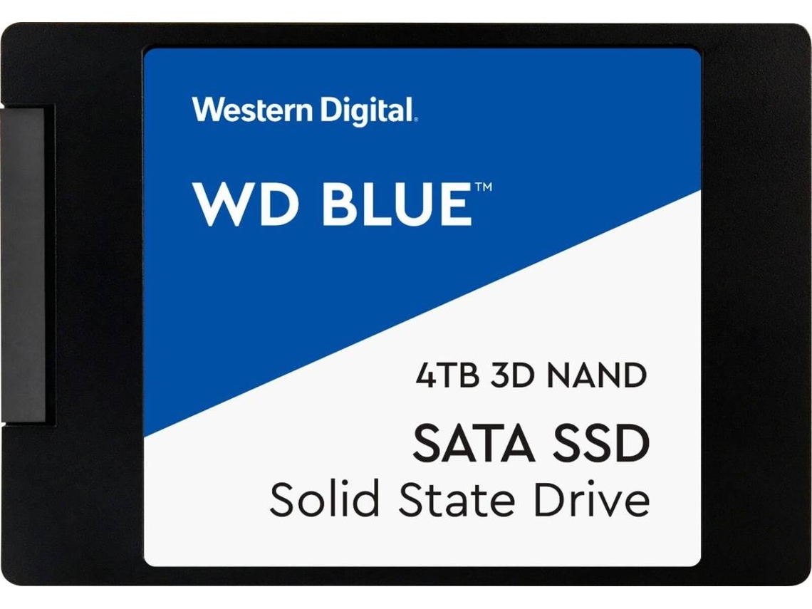 Disco SSD Interno WESTERN DIGITAL WD Blue (4 TB - SATA III - 560 MB/s) | Worten.pt