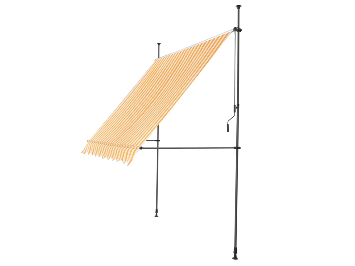 Toldo PRO.TEC (250 x 120 x 200-300 cm - Aço) | Worten.pt