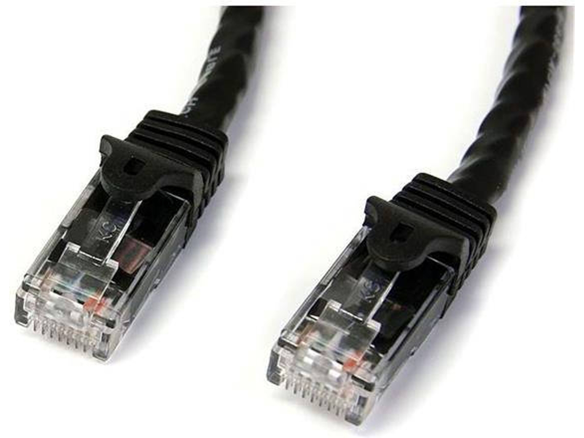 Cabo de Rede STARTECH (RJ45 - 22.8 m - Preto) | Worten.pt