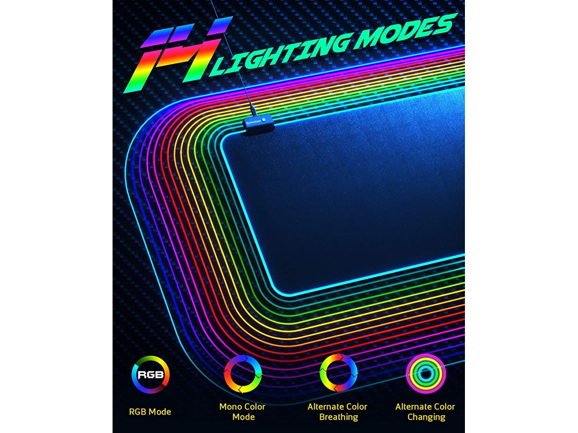 Tapete Rato ELKUAIE LED e Macio | Worten.pt