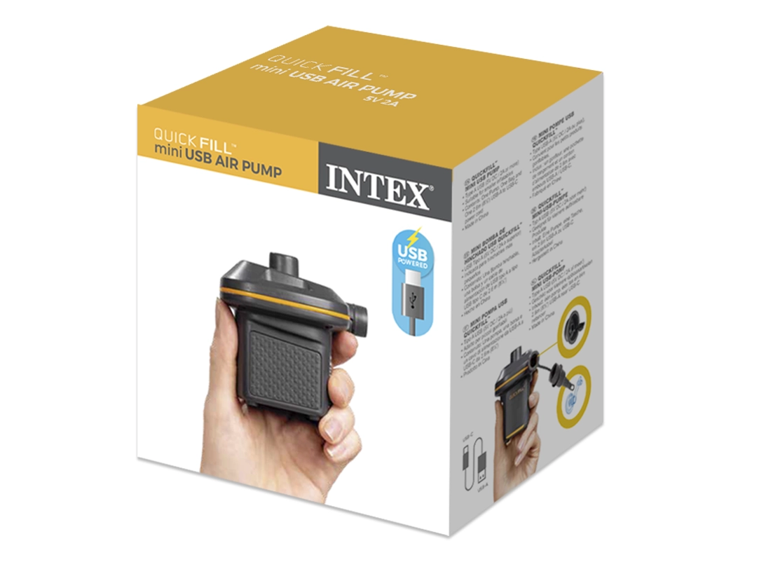 Mini Insuflador Eléctrico INTEX Usb Quickfill | Worten.pt