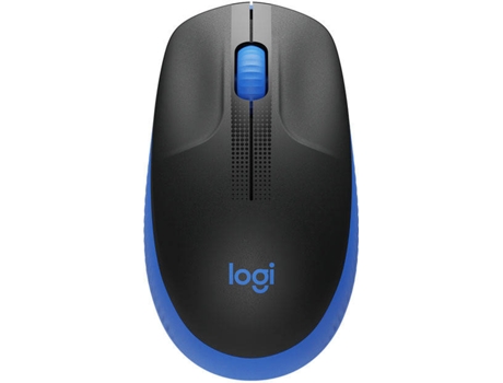 Rato LOGITECH M190 (Wireless - Casual - 1000 dpi - Azul) | Worten.pt