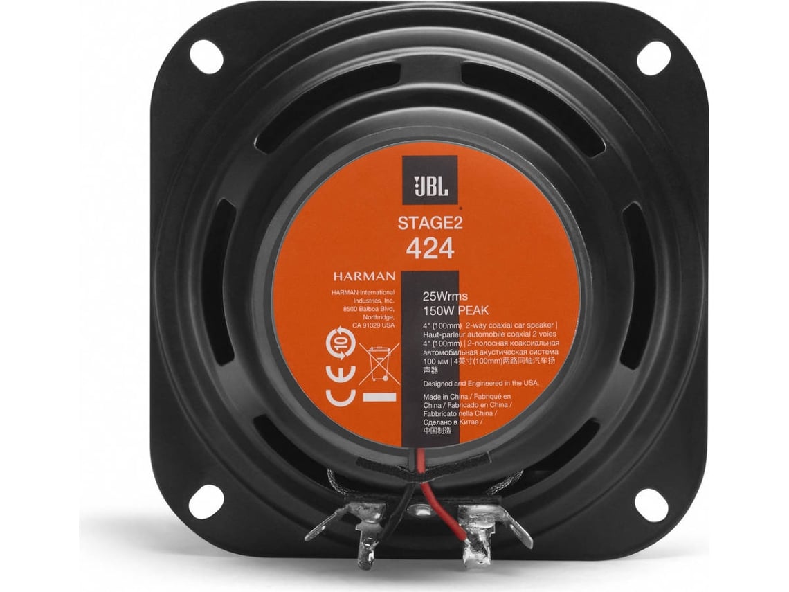 Colunas Auto JBL STAGE2 424 | Worten.pt