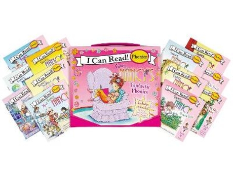 Livro fancy nancy's 12-book fantastic phonics fun! de jane o'connor ...