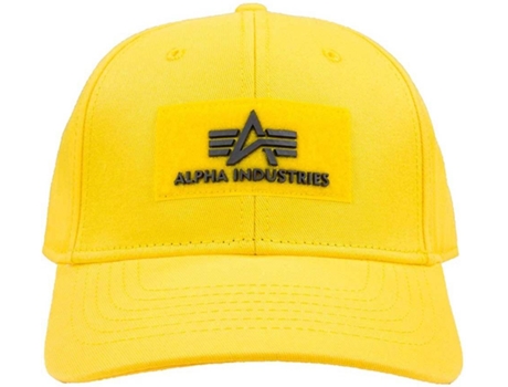 Boné ALPHA INDUSTRIES Homem (Amarelo) | Worten.pt