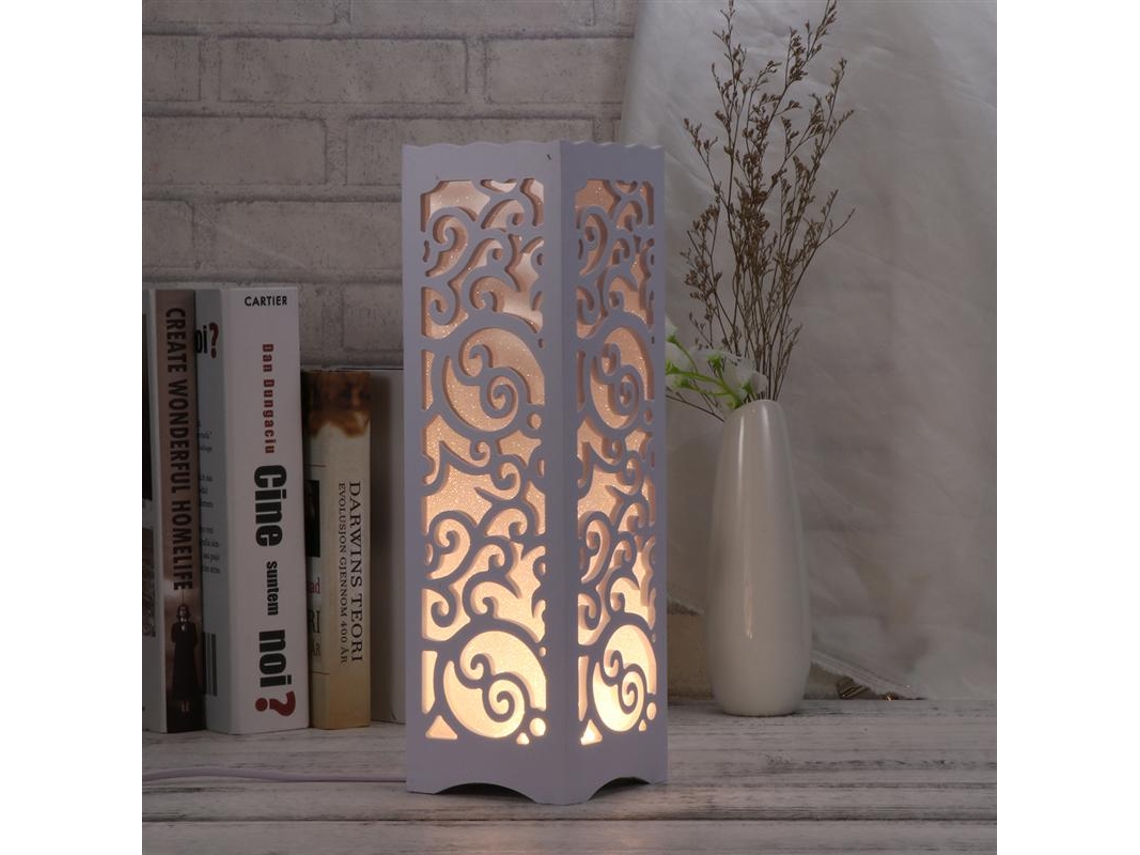 Lâmpada de mesa moderna simples nuvens brilhantes criativas hollow ...