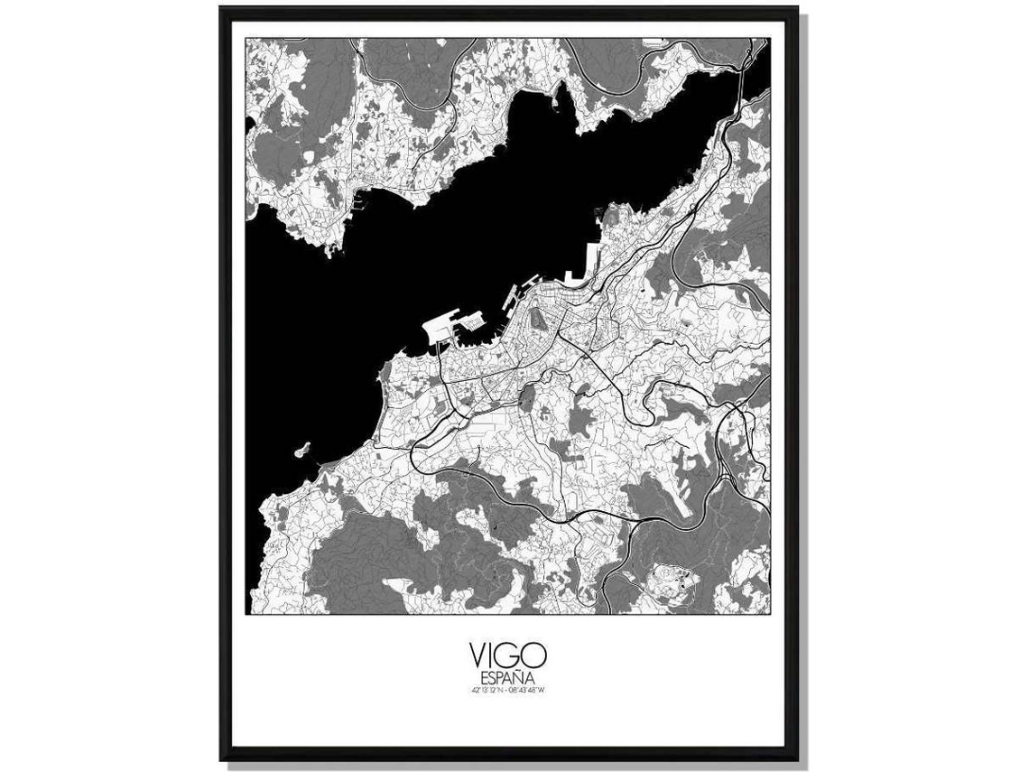 Mapa Vigo MAPOSPHERES (40 x 50 cm - Papel) | Worten.pt