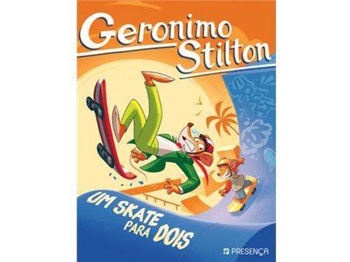 Livro Um Skate para Dois de Geronimo Stilton (Português) | Worten.pt