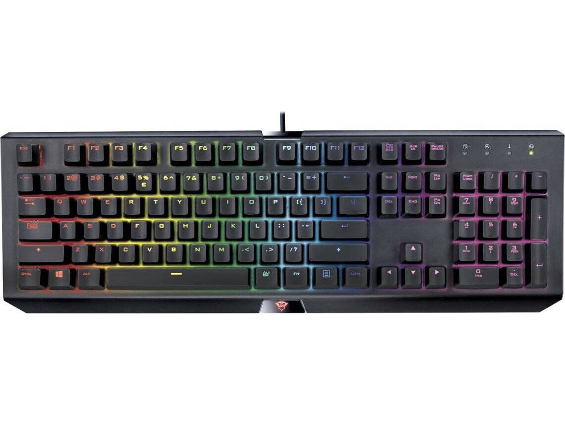 Teclado Gaming TRUST Gxt890 (Mecânico - Português - Preto) | Worten.pt