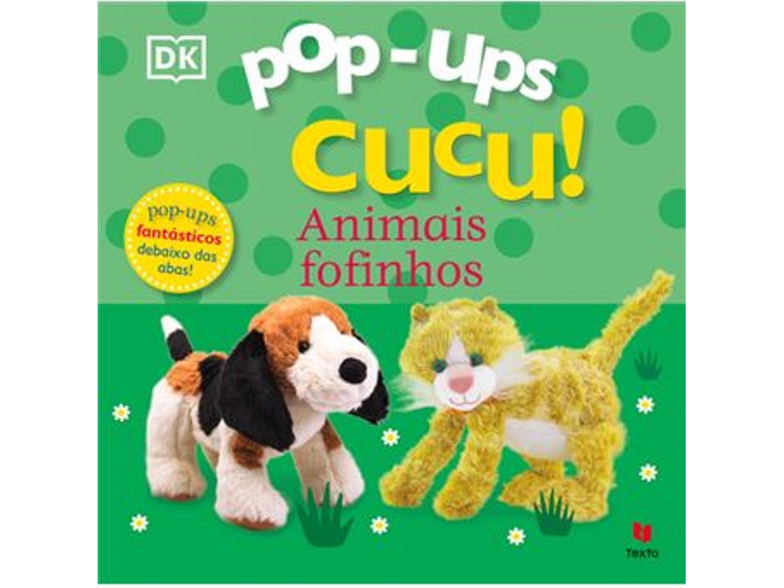 Livro Pop-Ups Cucu ! - Animais Fofinhos de DK (Português) | Worten.pt