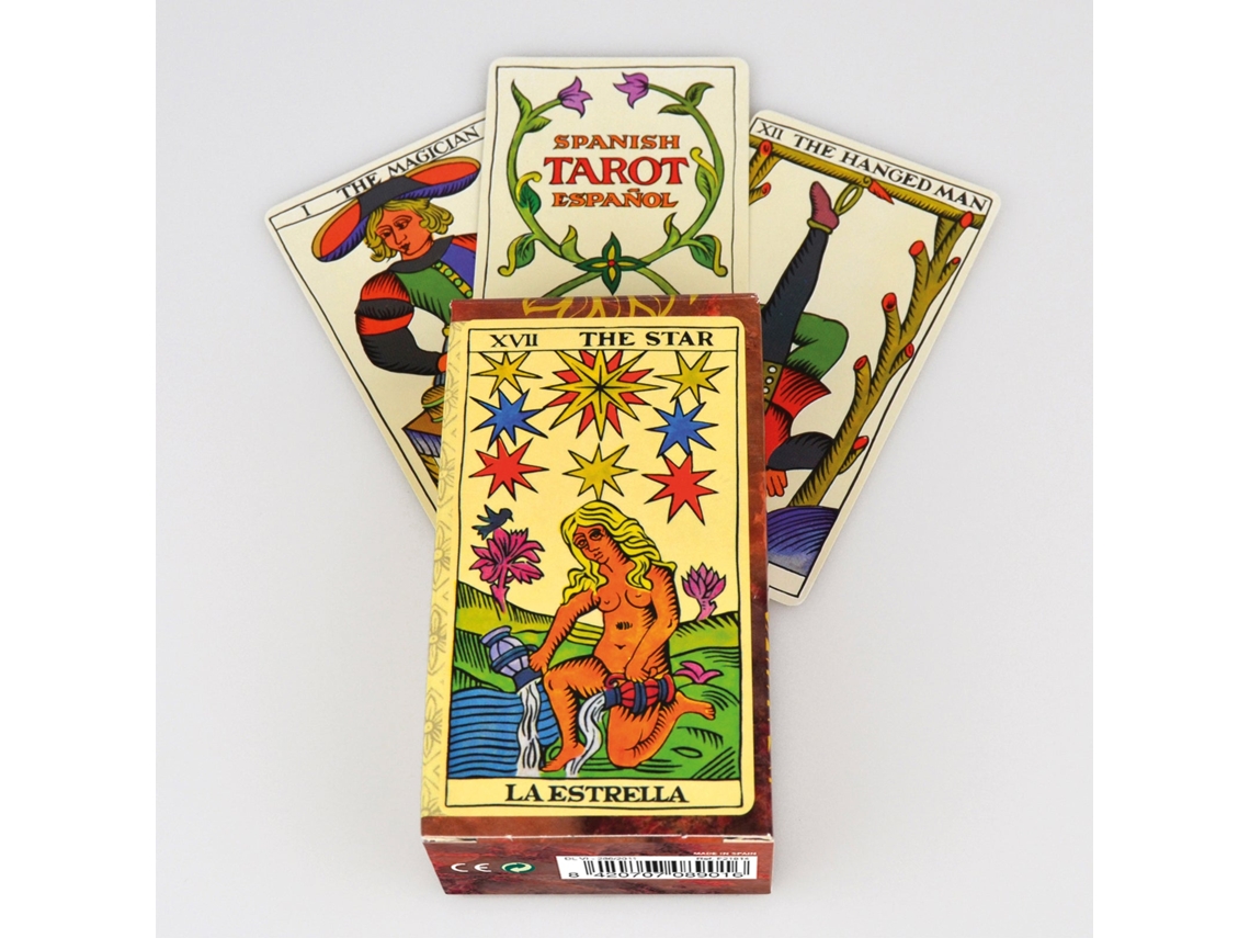 Baralho De Cartas FOURNIER Del Tarot Español, 78 Cartas FOURNIER ...