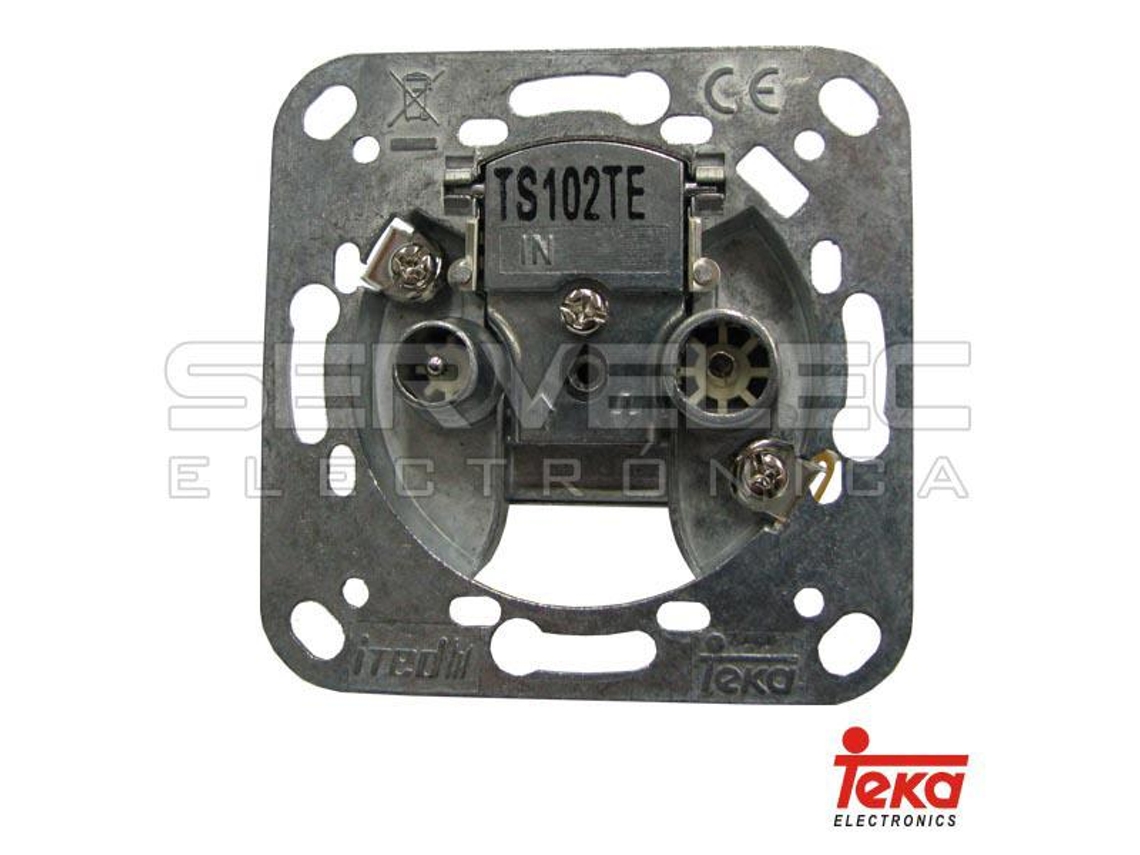 Tomada Tv/Sat Ited Final Teka | Worten.pt