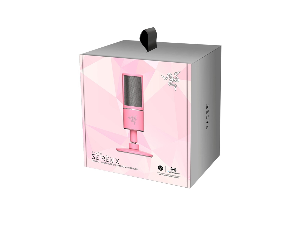 Razer Microfone Seiren X Quartz Rose | Worten.pt