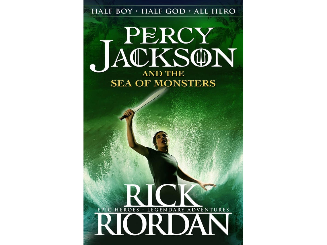 Livro Percy Jackson And The Sea Of Monsters de Rick Riordan (Inglês ...
