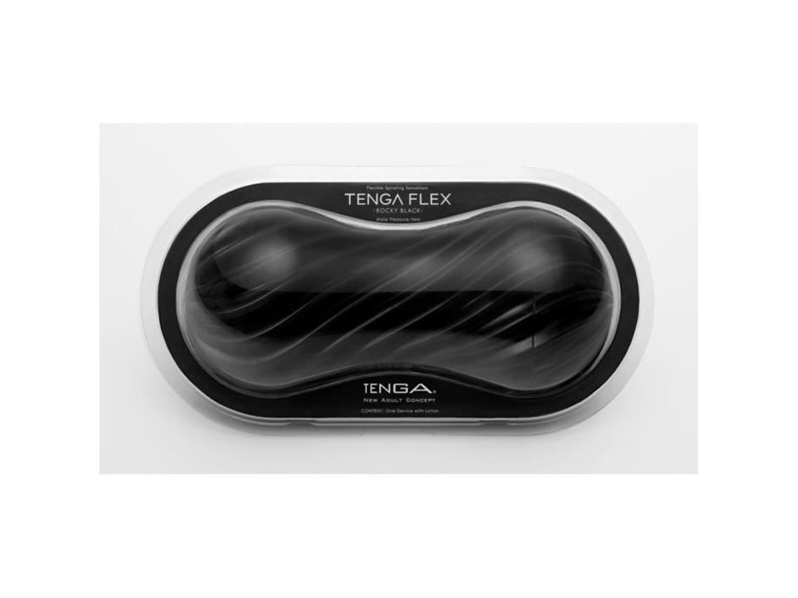 Masturbador Tenga Flex Rocky Black | Worten.pt