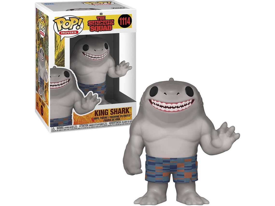 Figura FUNKO POP! Movies: The Suicide Squad- King Shark | Worten.pt