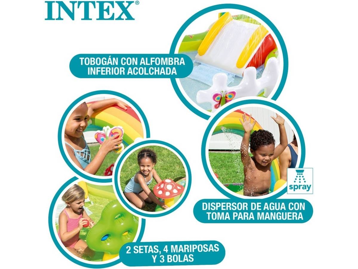 Insuflável INTEX com Escorrega (180 x 290 x 104 cm) | Worten.pt