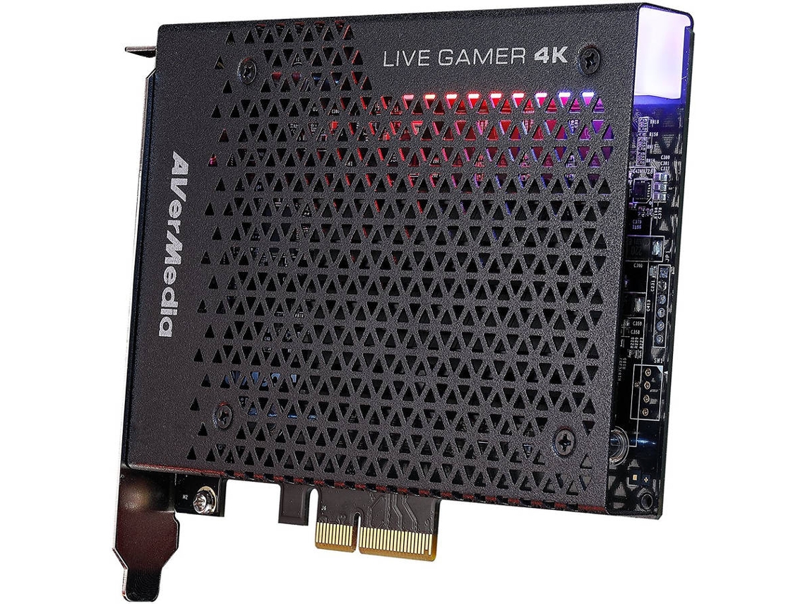 Placa de Captura de Vídeo AVERMEDIA Live Gamer 4K PCI-E (HDMI 2.0 ...