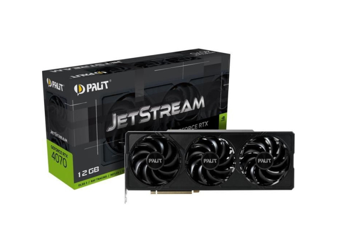 Placas Gráfica Palit Nvidia Geforce Rtx 4070 Jetstream 12 Gb | Worten.pt