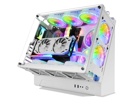 Caixa PC MARS GAMING MCBW (ATX - Branco) | Worten.pt